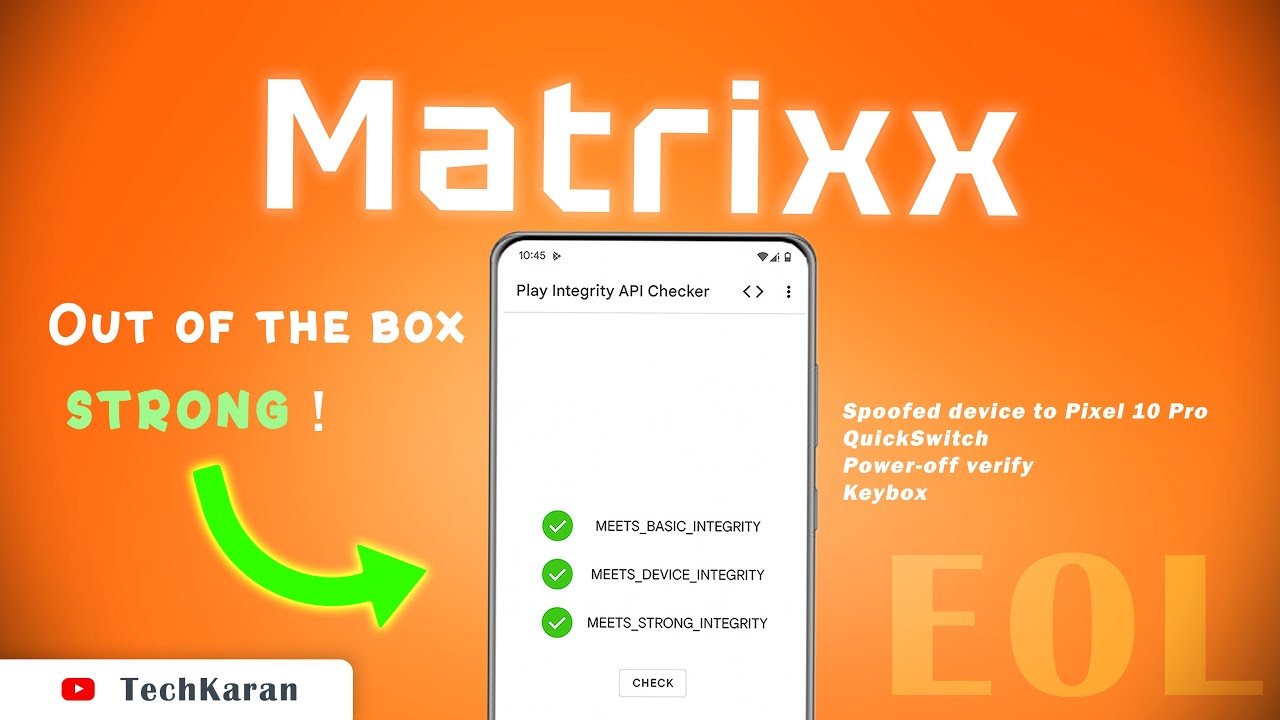 🚀 Project Matrixx v11.8 – A PERFECT Custom ROM Experience! 💯 Strong ...