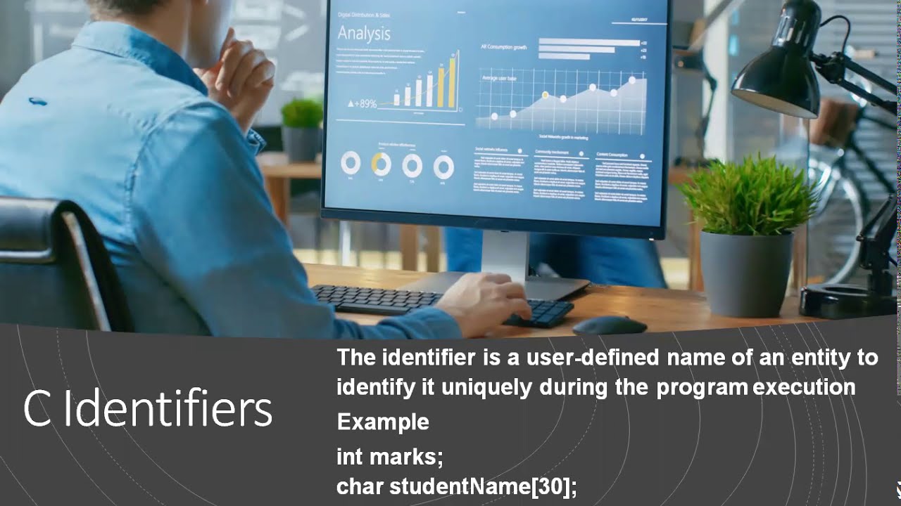 C Identifiers C Programming Tutorial Youtube