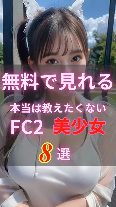 本当は教えたくない 】 無料で見れるFC2動画8選 ガチ美少女 【 FC2-PPV 】#AV女優 #美女 #かわいい #kawaii #shorts - YouTube