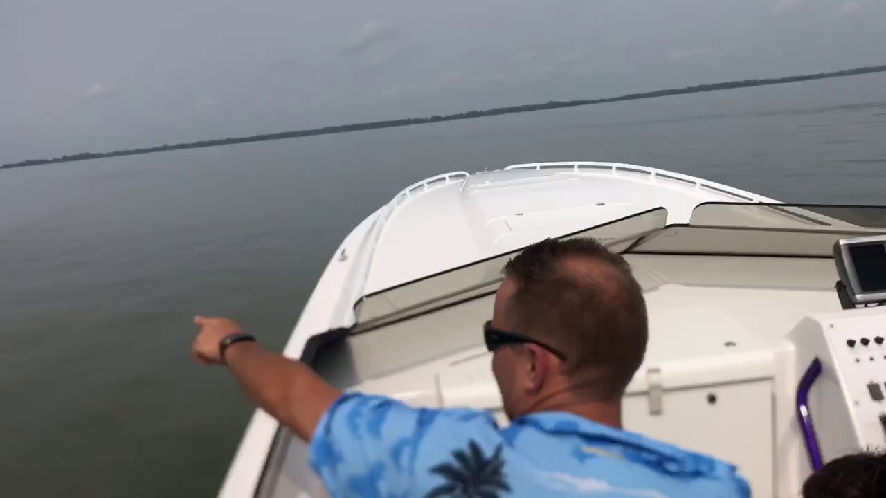 Twin Goodwin Competition 7.2 Liter Engine on 42’ Fountain Boat. FAST ...