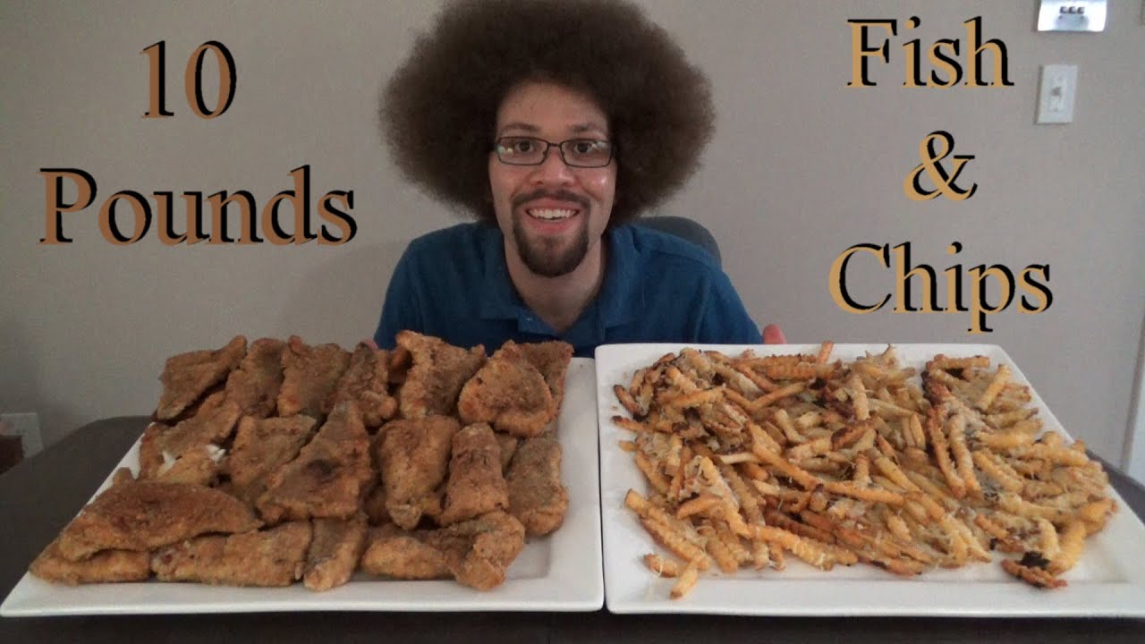 10 Pound Fish & Chips Challenge - YouTube