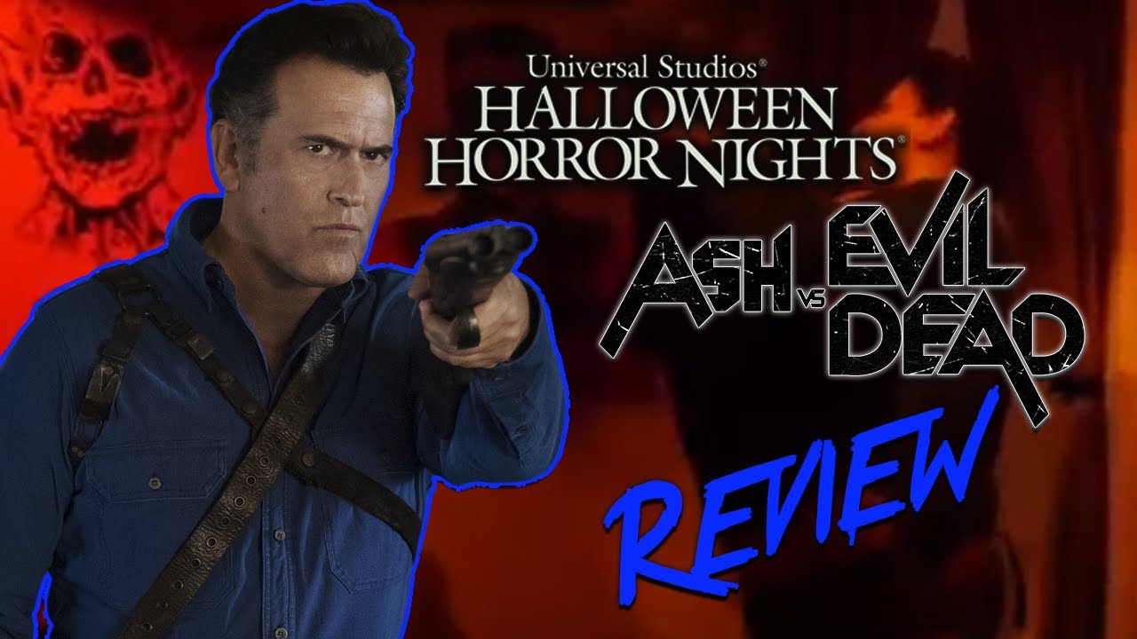 Ash Vs Evil Dead Coming to Halloween Horror Nights 2020?! - YouTube