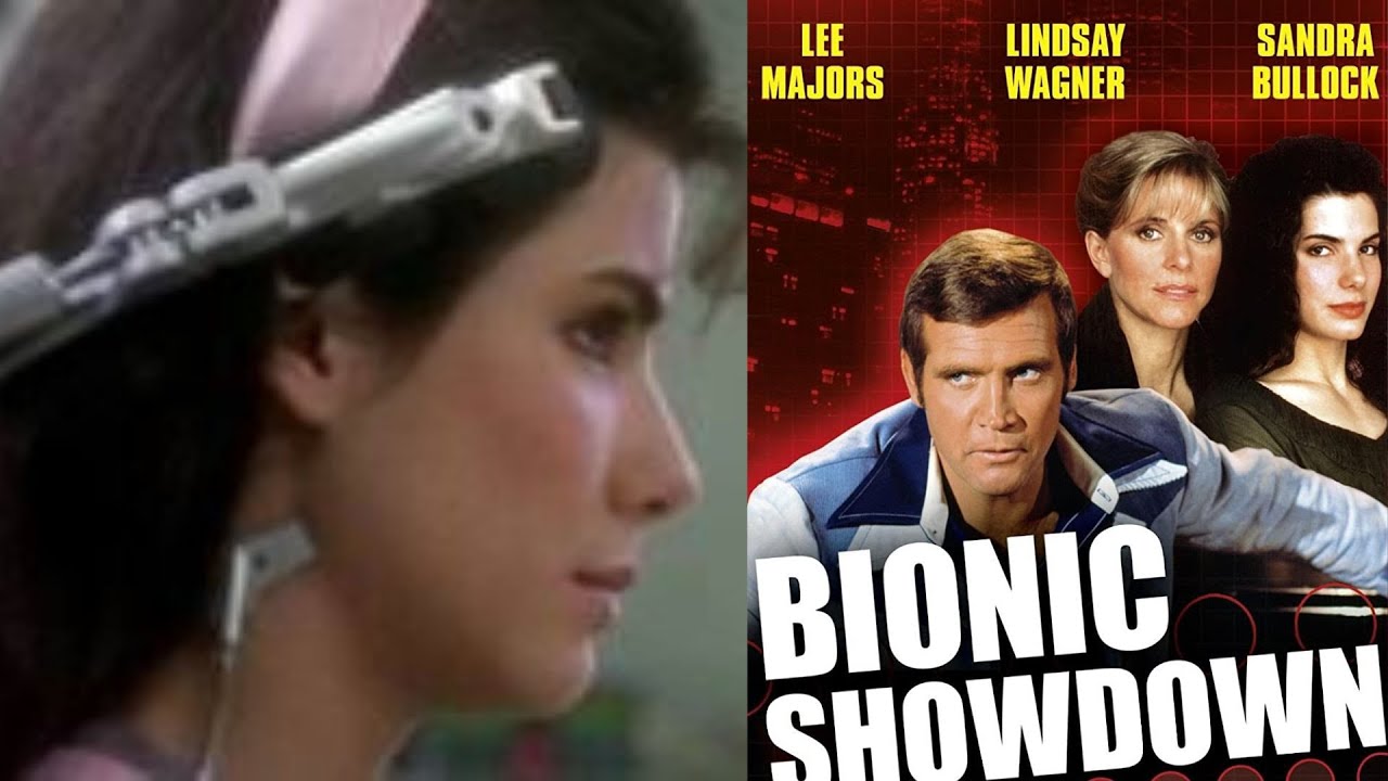 Sandra Bullock is a Bionic Woman in Bionic Showdown (1989) Lee majors ...