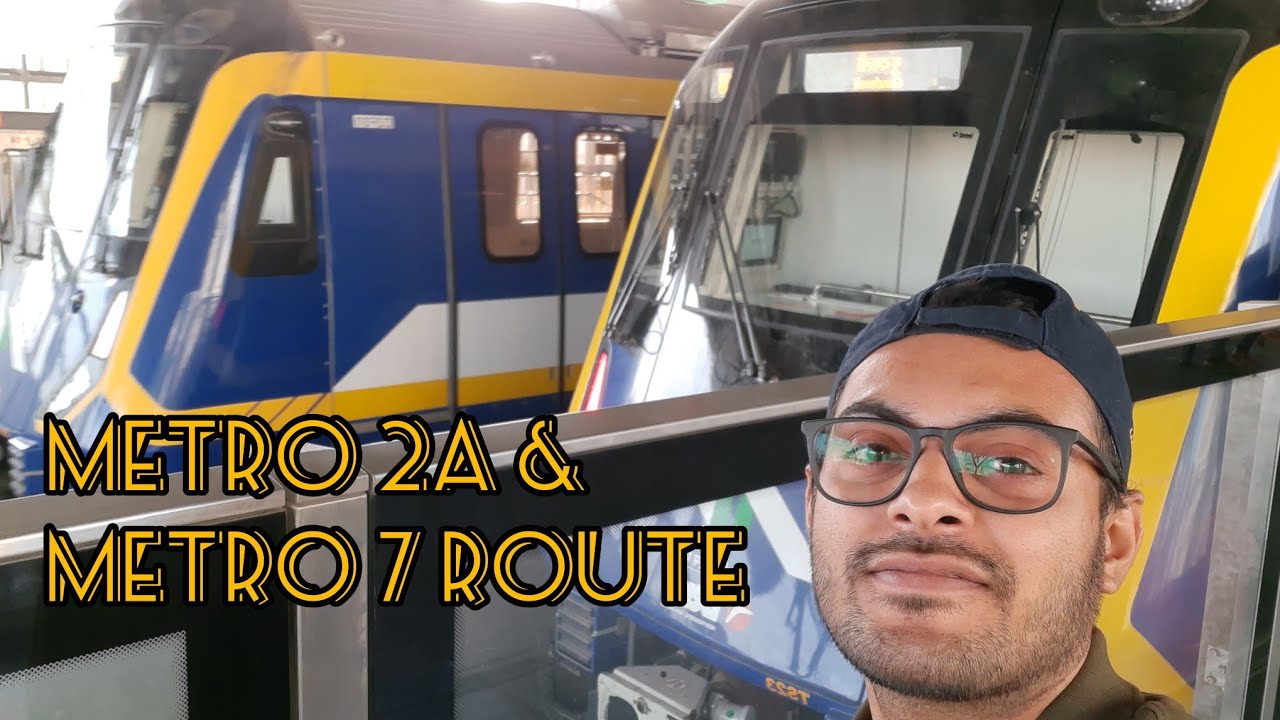 Mumbai metro 2A& 7 detailed review|Route Map | Yellow line and Red line ...