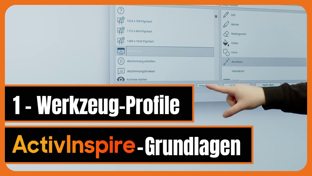 ActivInspire-Grundlagen 🧑‍🏫 Lektion 1: Perfekt vorbereitet ...