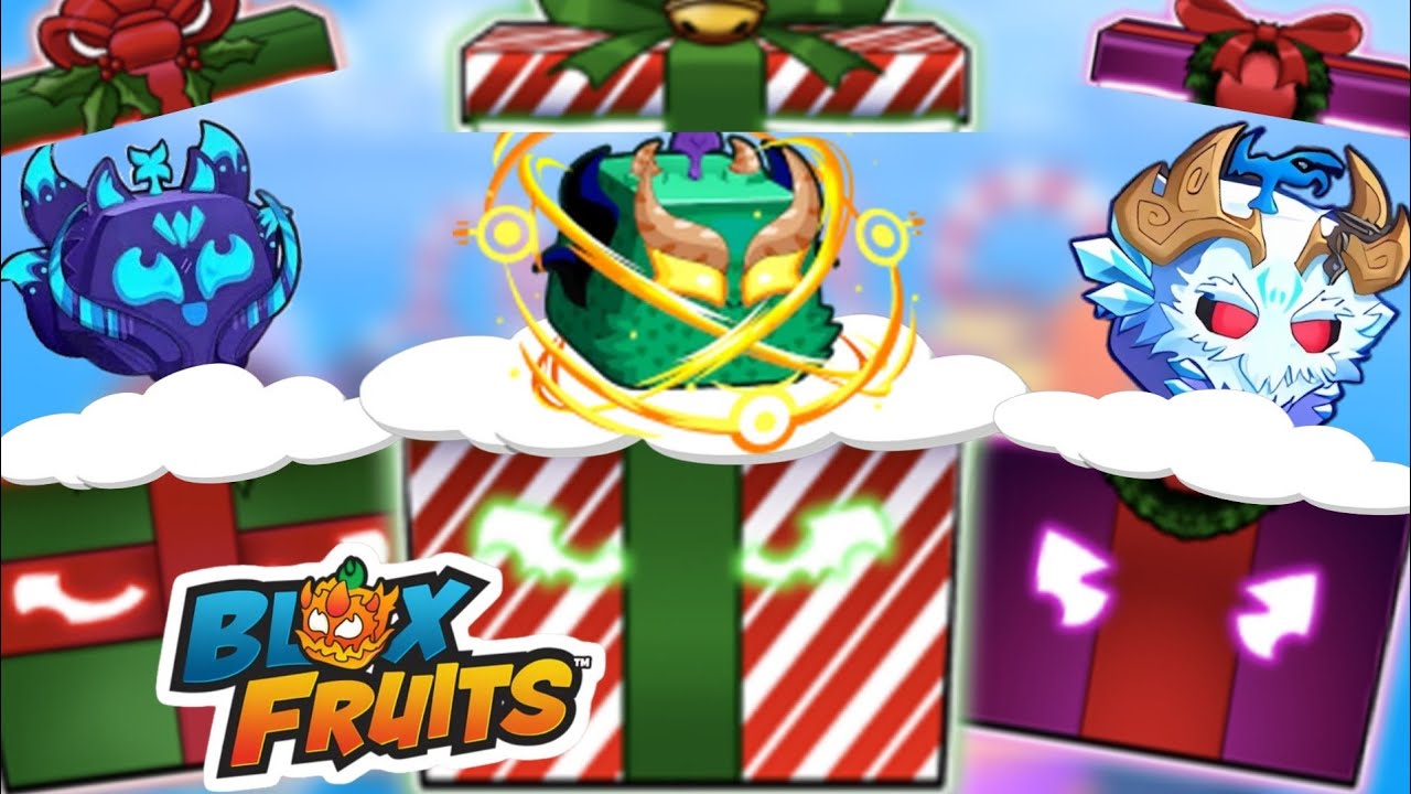 Opening 10+ Holiday GiFT BOX in Blox Fruits | Blox Fruit New Christmas ...