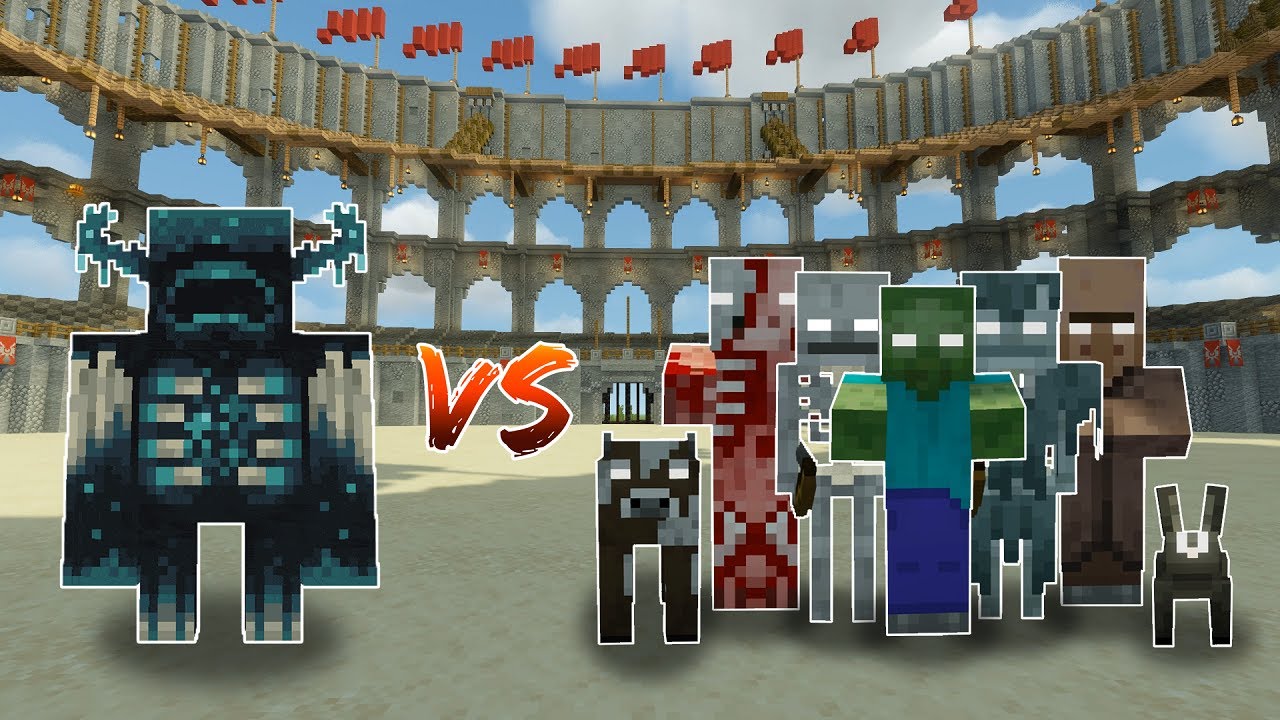 Warden vs Every Possessed Mob in Minecraft - YouTube