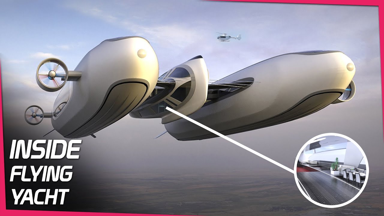 Inside Worlds First Biggest Flying Luxury Yacht - YouTube