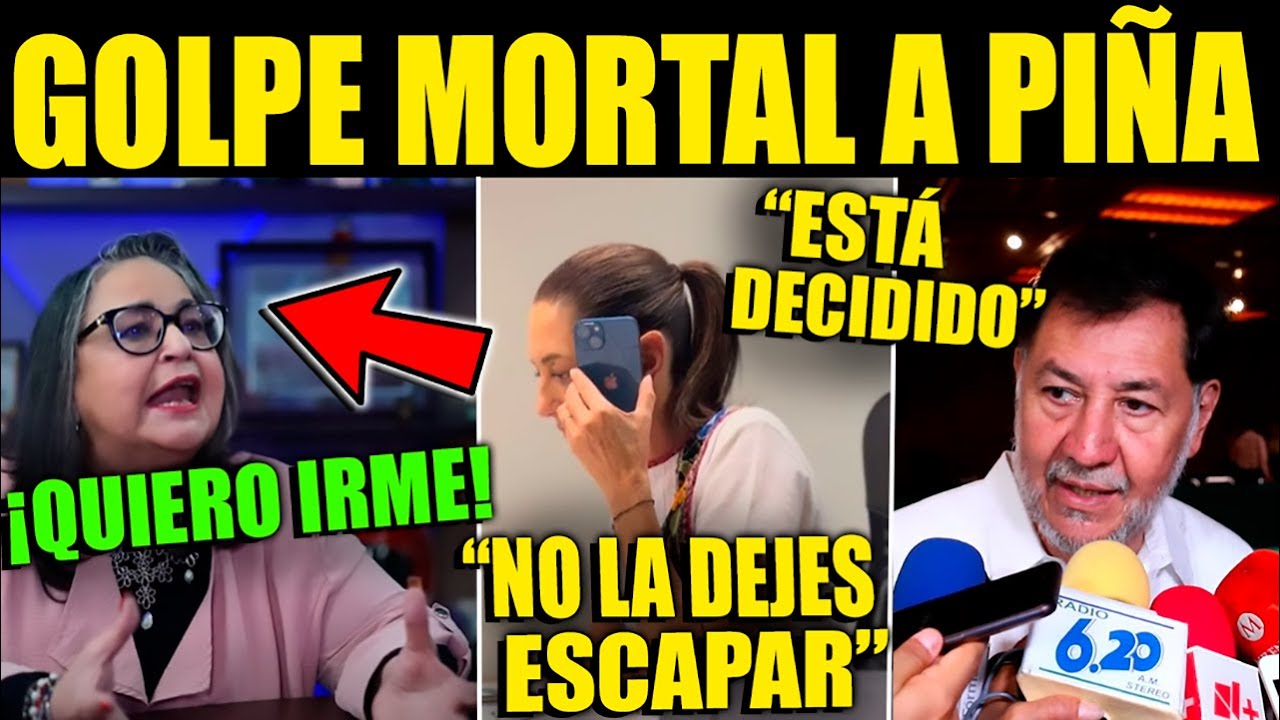 SE LARGAN!! PIÑA RENUNCIA Y SE LLEVA JUGOSO BOTÍN -CLAUDIA LA AGARRA ¡RUEGA SER SER DESPEDIDA ...