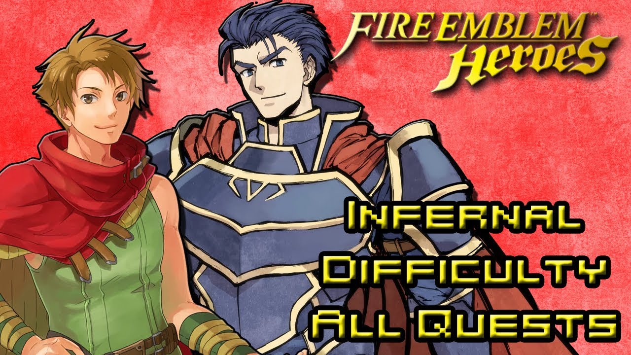 Fire Emblem Heroes (Bound Hero Battle | Matthew & Hector | Infernal ...