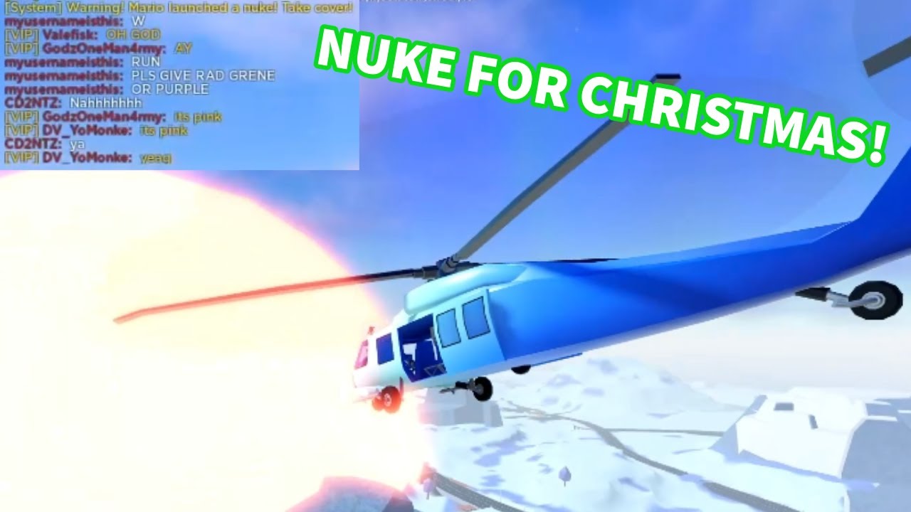 GIFTING A NUKE FOR CHRISTMAS IN JAILBREAK! - YouTube