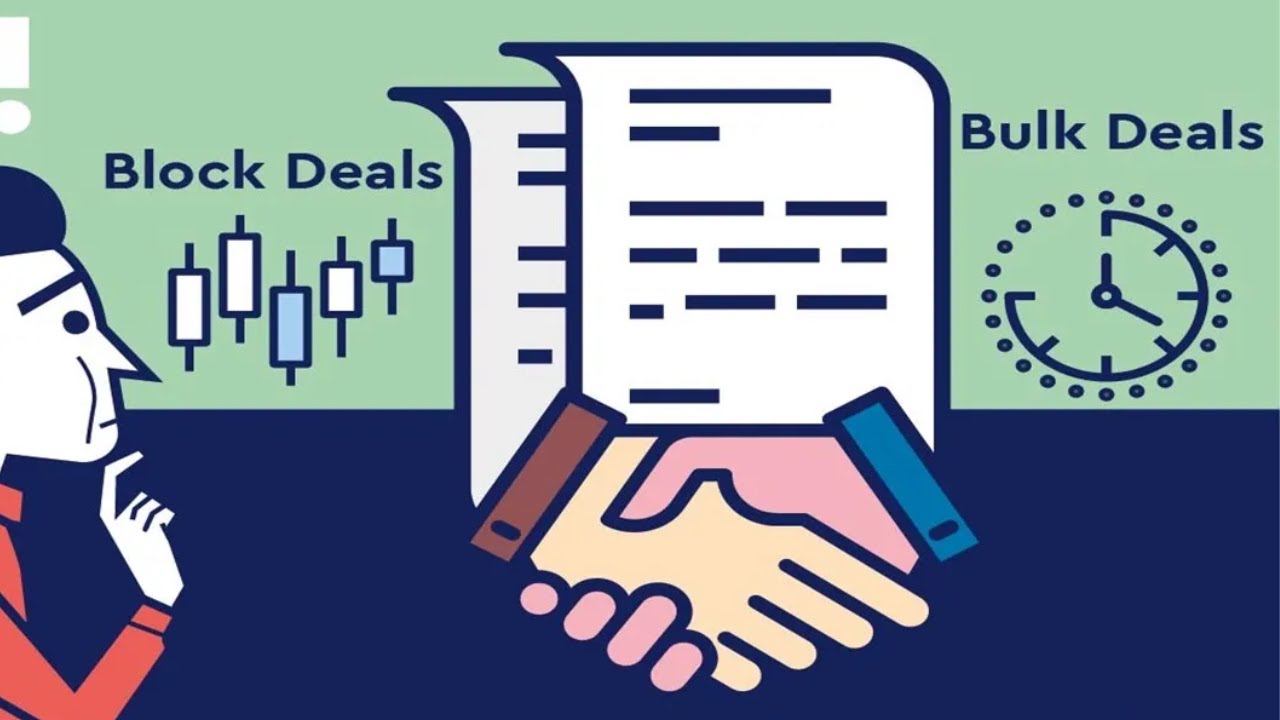 BULK AND BLOCK DEALS EXPLAINED IN 2 MINUTES! - YouTube