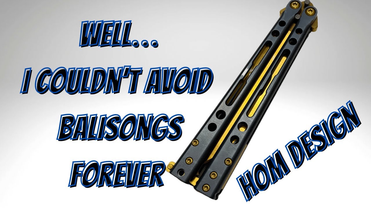 OK, OK, FINALLY A BUTTERFLY KNIFE | HOM SPECTER ELITE - YouTube