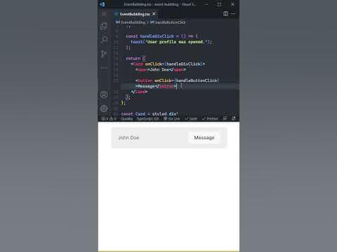 Stop Propagation NOW. Event Bubbling Concept Explained. - YouTube