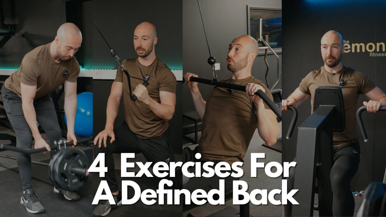 Top 4 Exercises For Toning Your Back - YouTube