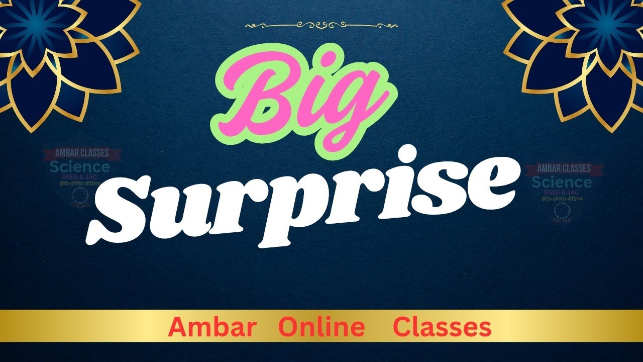 BIG SURPRISE - YouTube
