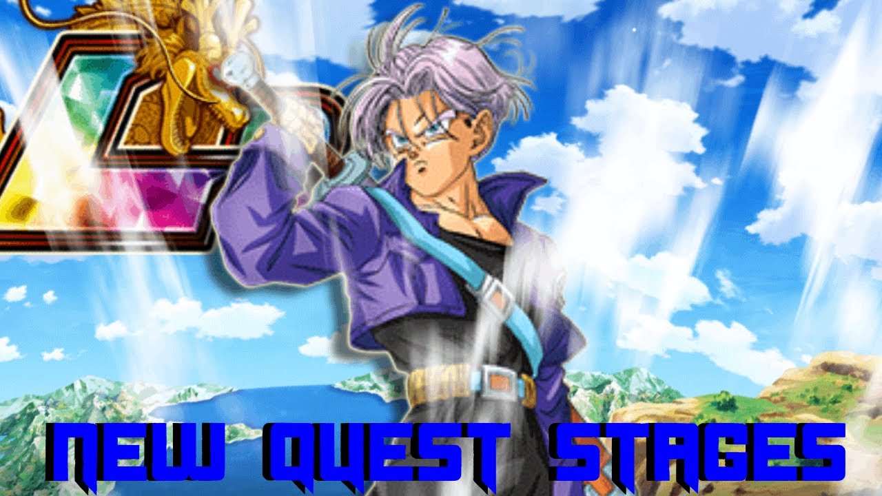 GRINDING AND RAINBOWING THE NEW F2P LR TRUNKS! DOKKAN QUEST AREA 32 ...