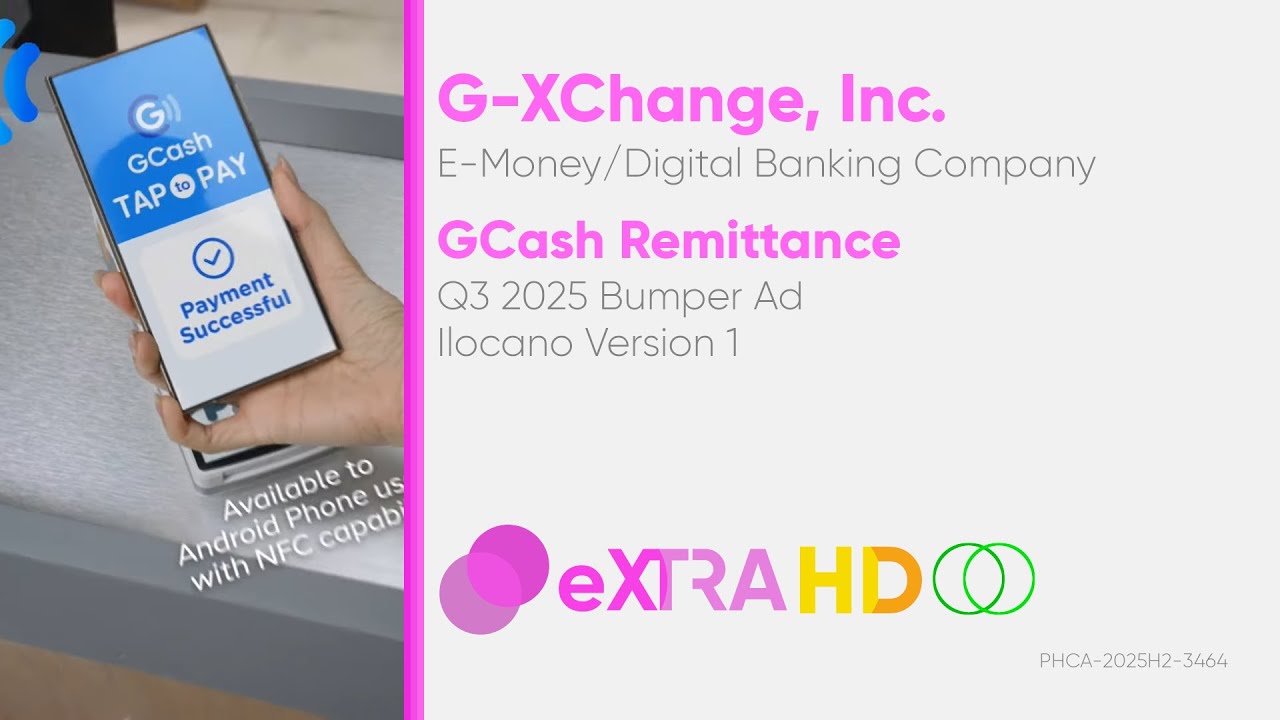 GCash Remittance Bumper Ad Q3 2025 (Philippines, Ilocano Version 1) [HD ...