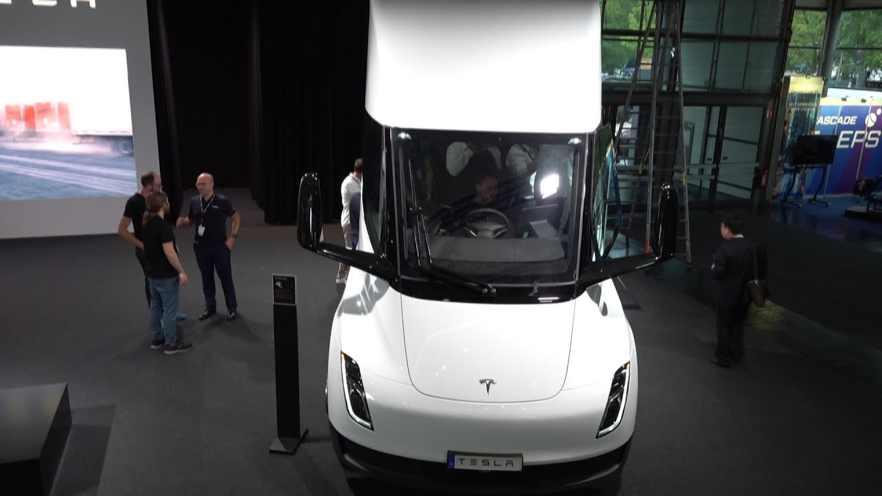 Tesla Semi Tractor Truck (2025) Exterior and Interior - YouTube
