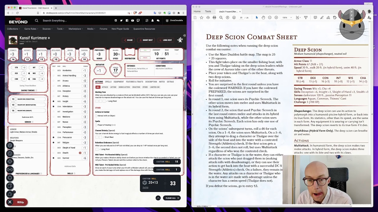 The Solo Adventurer - Solo D&D with Frozen Offerings - YouTube
