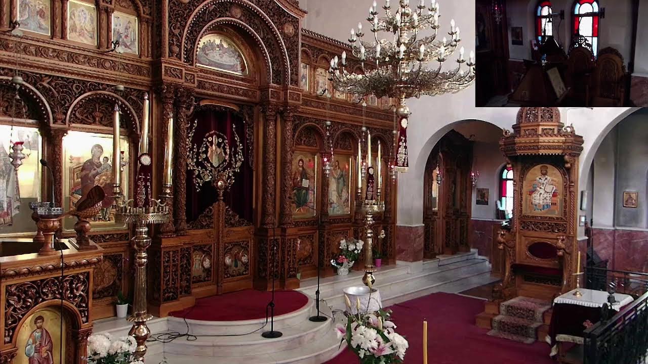 Ορθρος -Θεια Λειτουργία † Ἀντωνίου ὁσίου τοῦ μεγάλου - YouTube
