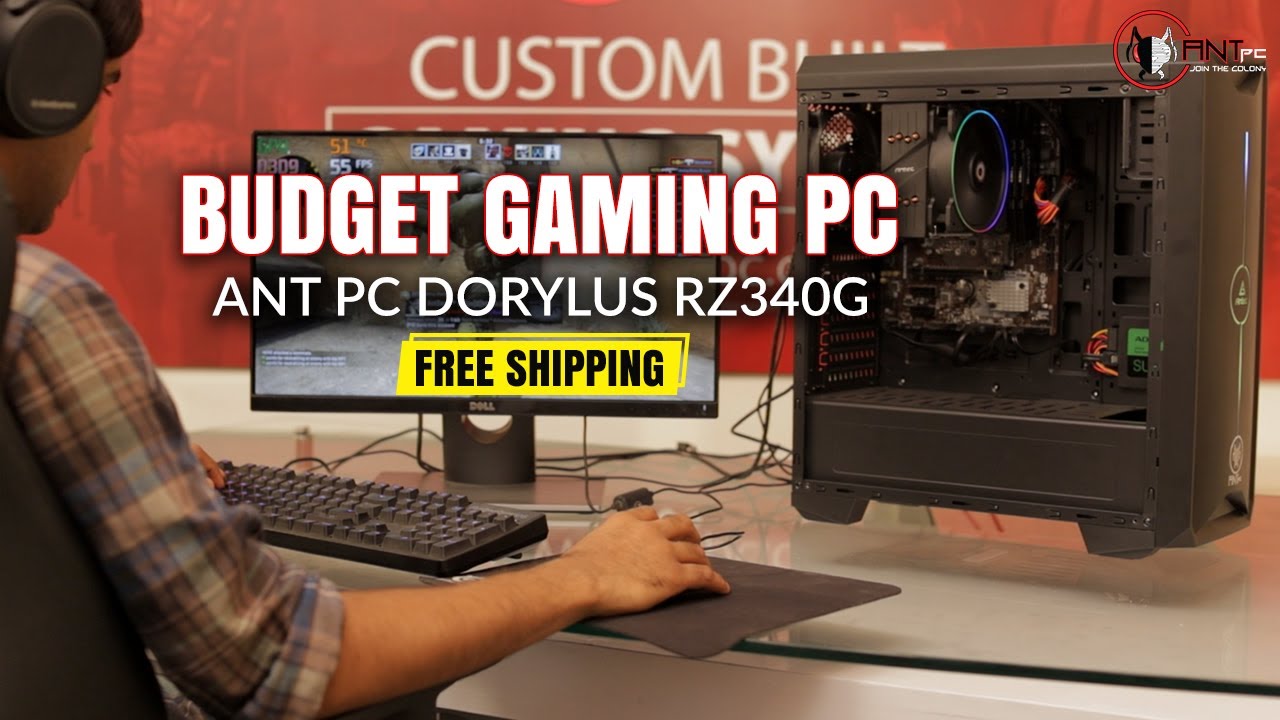 Budget Gaming PC - Ant PC Dorylus RZ320G! Starts from Rs.33,799 ...
