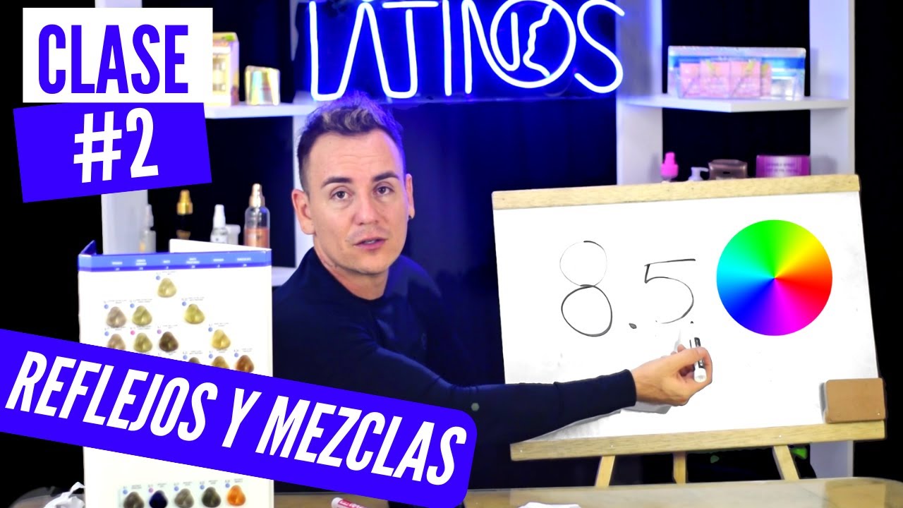 Reflejos de los tintes de cabello, ¿que son? Y cómo hacer mezclas de ...