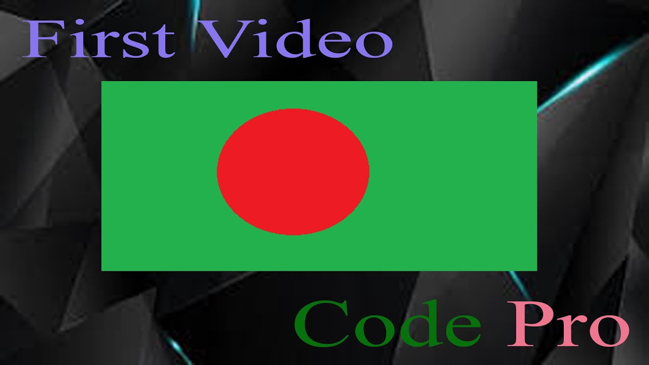 How to drow the national flag - YouTube