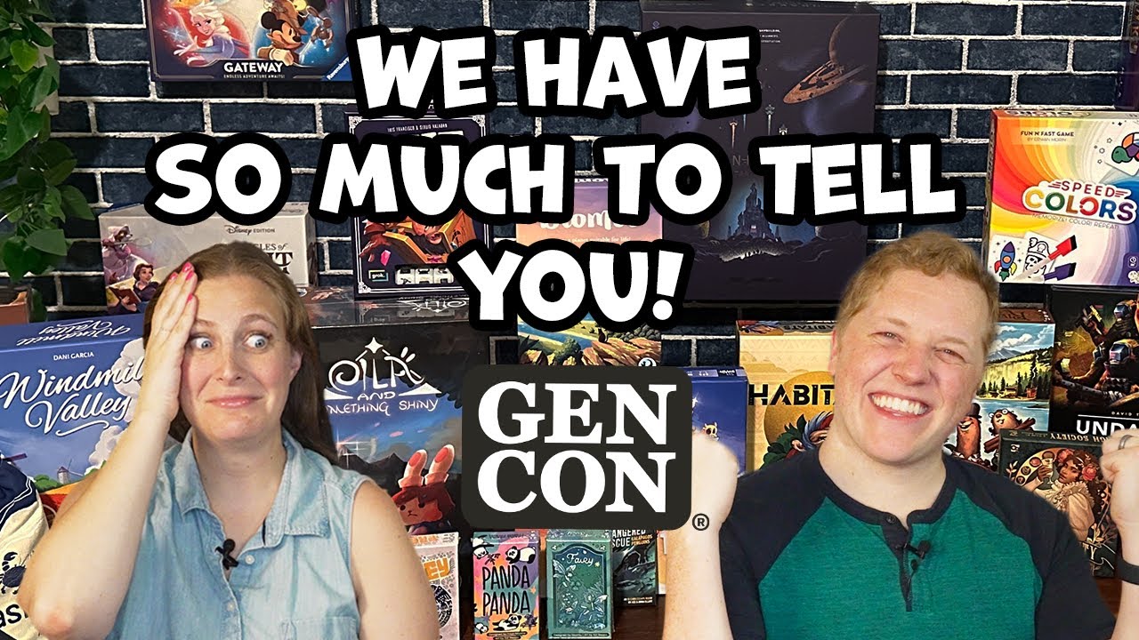 Gen Con 2024 Haul + Recap: The games YOU need to know about! - YouTube