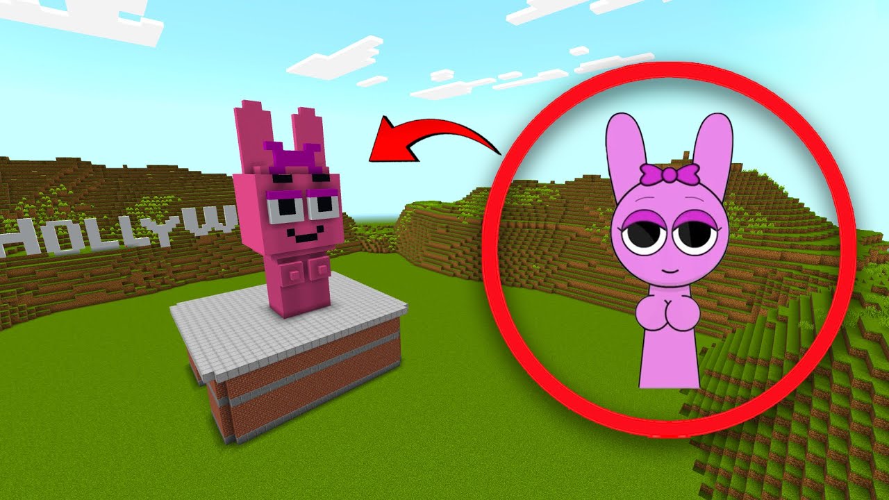 I Found New MOD Pinki SPRUNKI in The MINECRAFT - YouTube