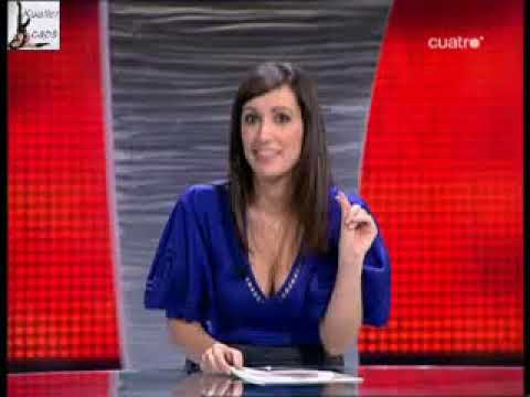 Ana Morgade luciendo escote grande