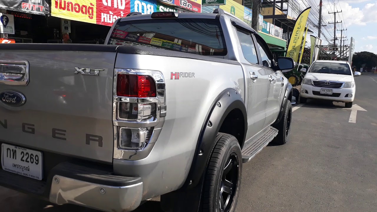 คิ้วโป่งล้อ Ford MC 6 นิ้วกระดุมดำด้านโดยน้าแด่มพชรบูรณ์ 081 953 7181 ...