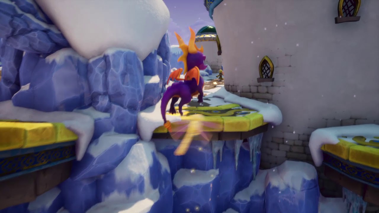 Chasing 2 egg thieves in Spyro Reignited Trilogy game - YouTube