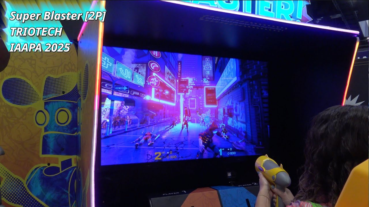 Be A Ninja & More In TRIOTECH's Super Blaster [2-player] - YouTube