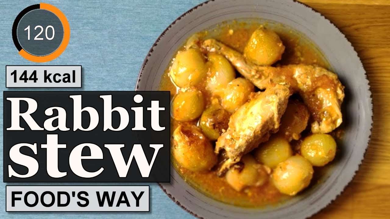 Rabbit stew - Stifado | Ingredients calories | Greek Food’s Way - YouTube