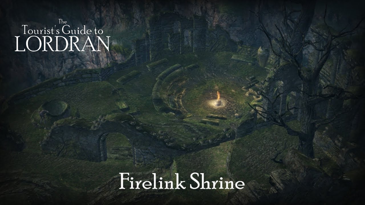 Tourist's Guide to Lordran - Firelink Shrine - YouTube