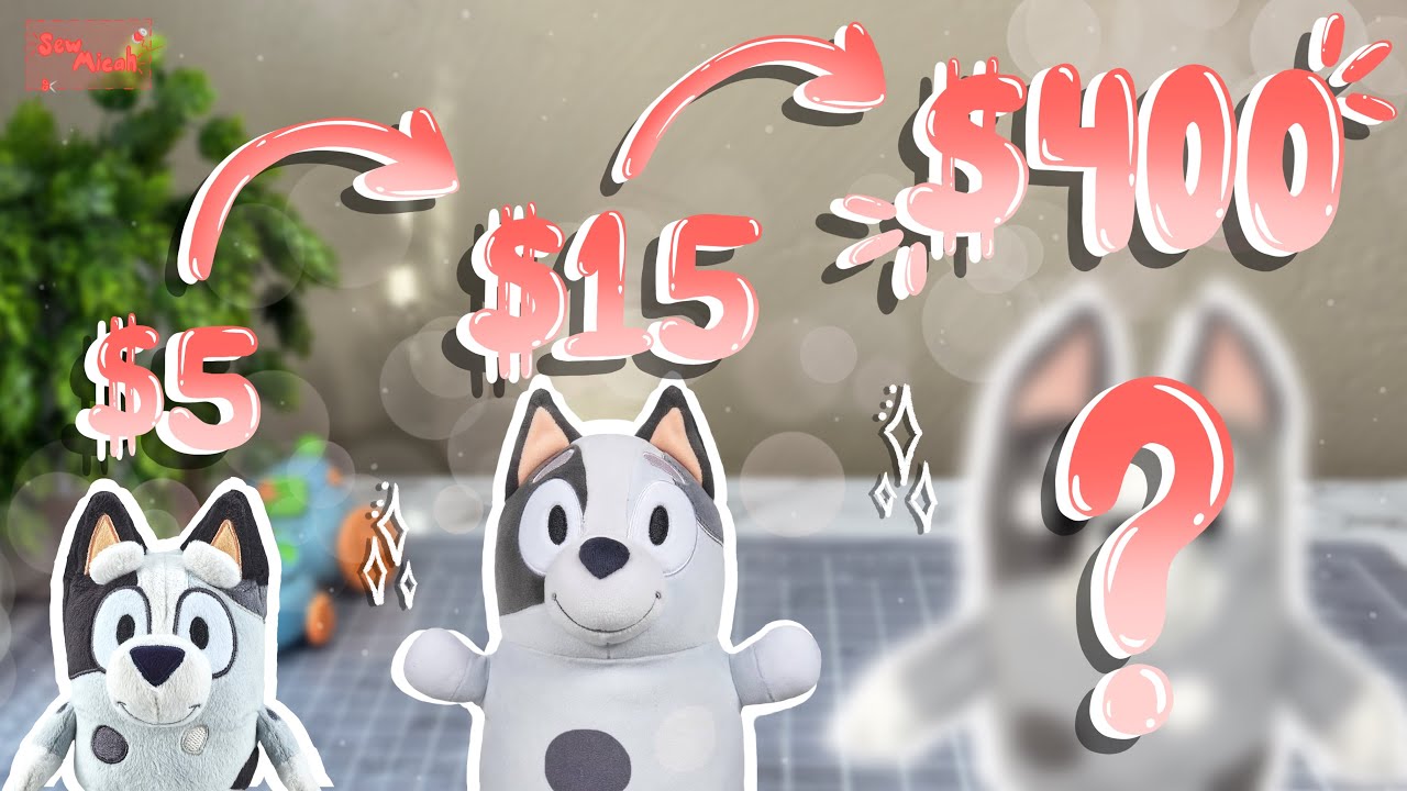 Can my $400 DIY beat EVERY OFFICIAL Muffin plushie? | Bluey Buy vs DIY ...