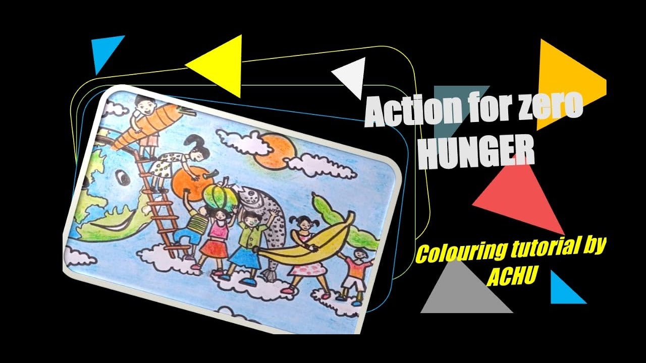 WORLD FOOD DAY POSTER- Action for zero hunger# - YouTube