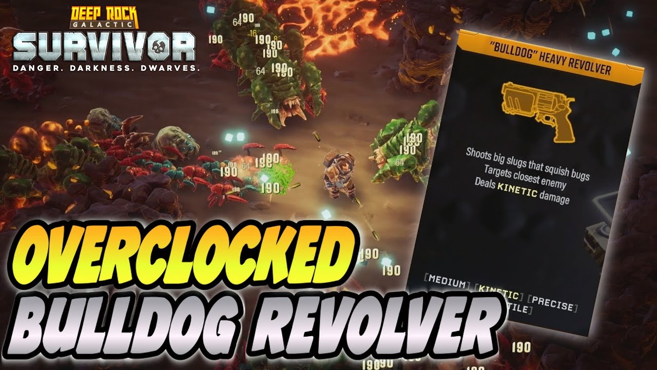 Can The BULLDOG Revolver Be A Good Main Weapon? | Deep Rock Galactic ...