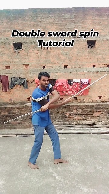 Double sword spin tutorial #kasimjackson #swordartonline - YouTube