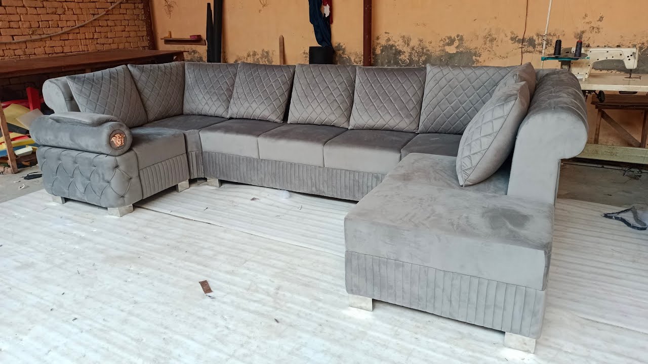 How to make kulting Chester sofa set making full process - YouTube