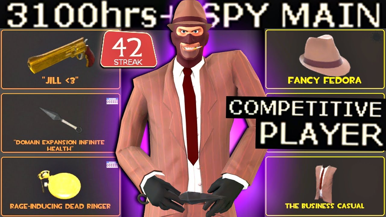 PRO SPY vs Casual Players🔸3100+ Hours Experience (TF2 Gameplay) - YouTube