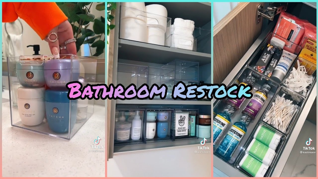 Bathroom Restok | Tiktok Restock | Tiktok Video - YouTube