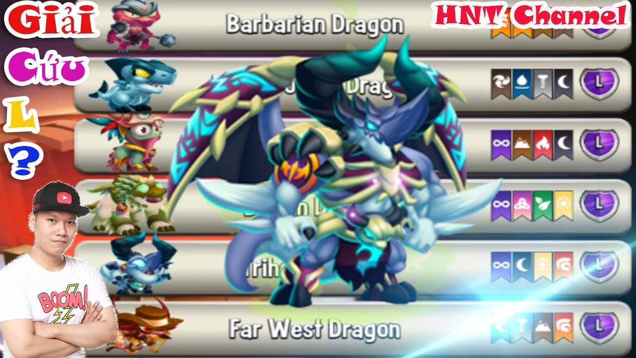 Dragon City Trihorn Dragon Mythicall 4 Hệ Dragon Heroic 3 Sao Nông Trại ...