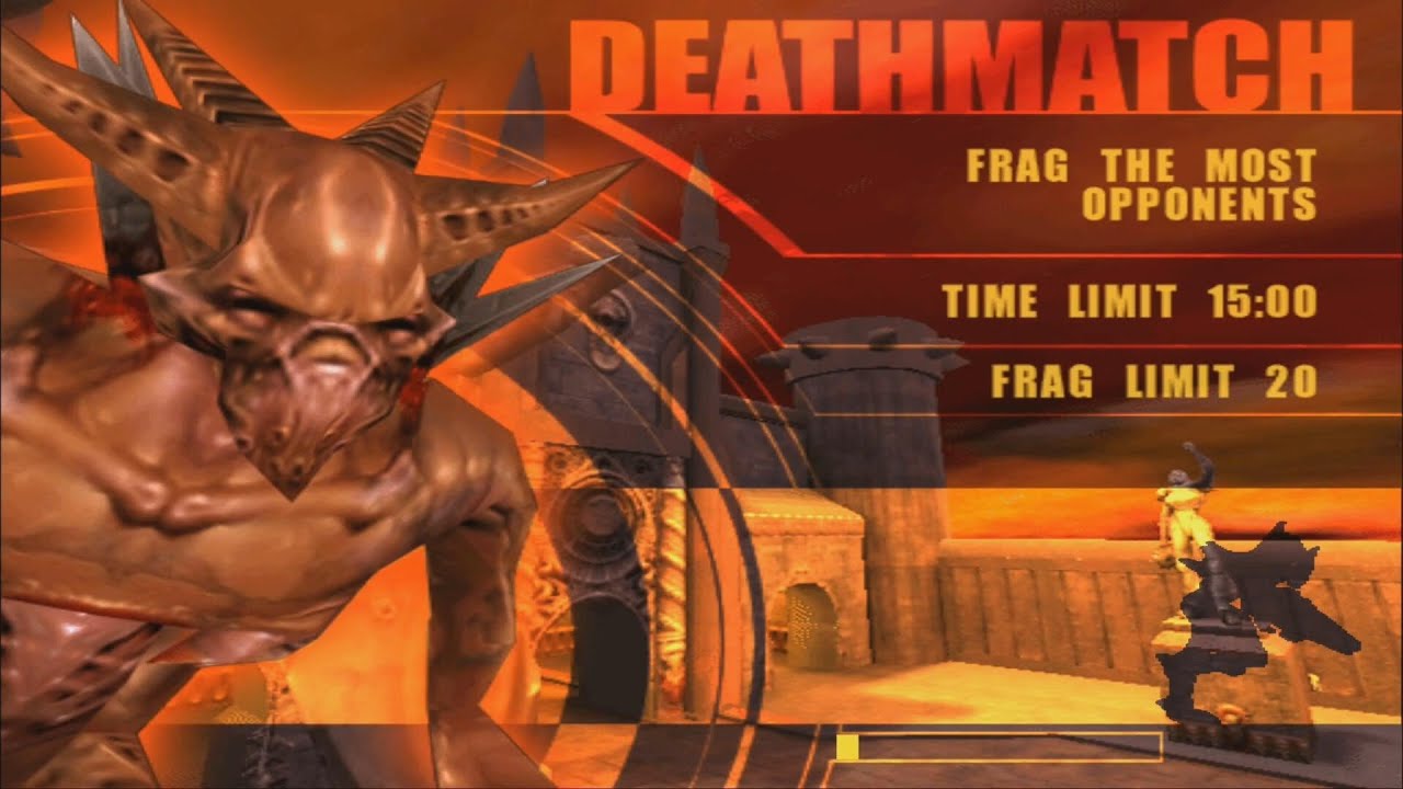 Quake III Revolution Arena 2001 PS2 Gameplay Hardcore Deathmatch - Full ...