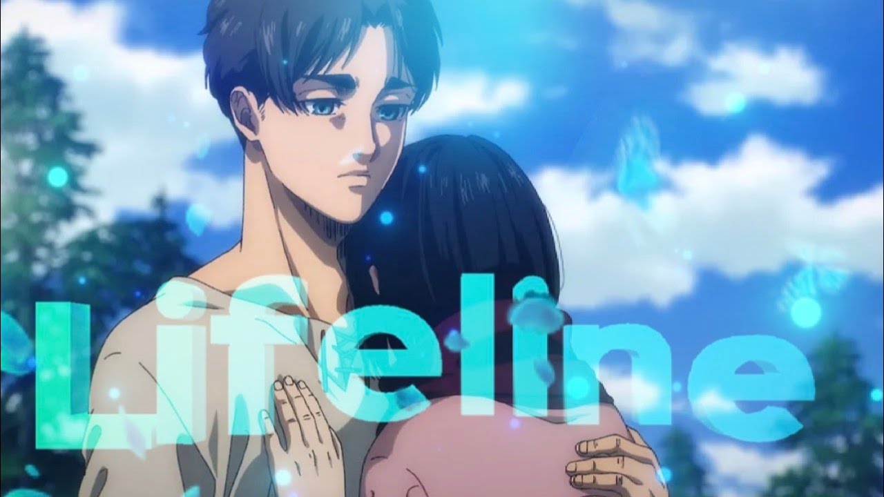 AMV | Attack on Titan 🦋 [Eren & Mikasa] - Lifeline [The Rose] - YouTube
