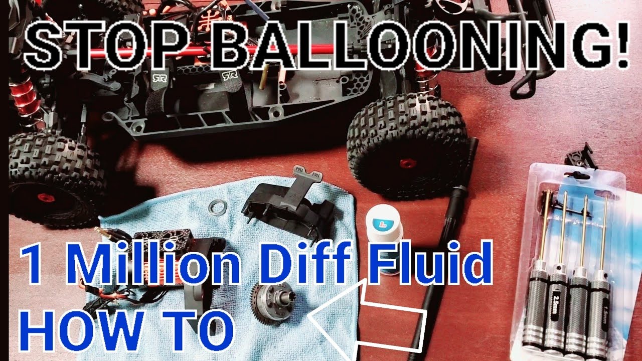 Change Arrma 4s Mojave Kraton Outcast Center Diff Fluid to 1 Million ...