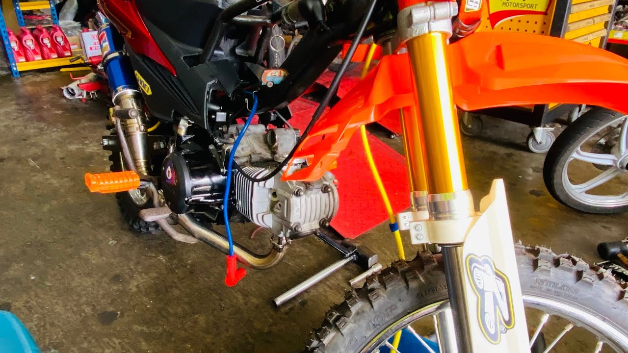 Alhamdulillah…Akhirnya aku berjaya siapkan Projek Cubcross Wave 125😁😁 ...