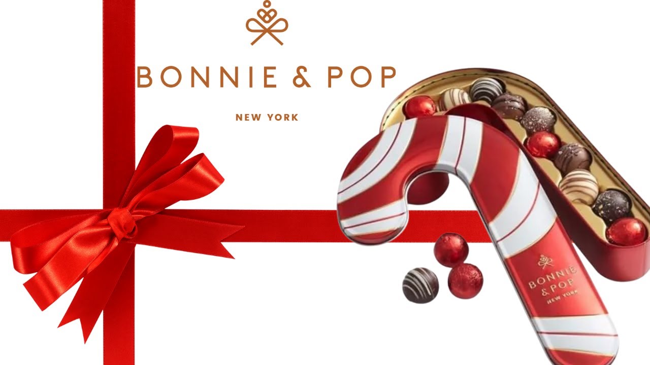 Bonnie & Pop New York: Candy Cane Chocolate Assortment Review - YouTube