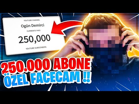 250.000 ABONE ÖZEL FACECAM !! ZED İLE DUMAN ETTİM !! | Ogün Demirci